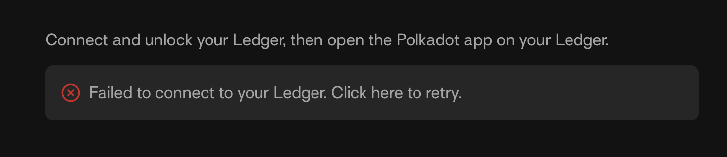 Using Ledger Hardware Wallet | Bittensor